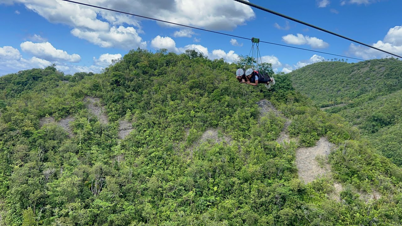Zipline Adventure in Badian Cebu Philippines - YouTube