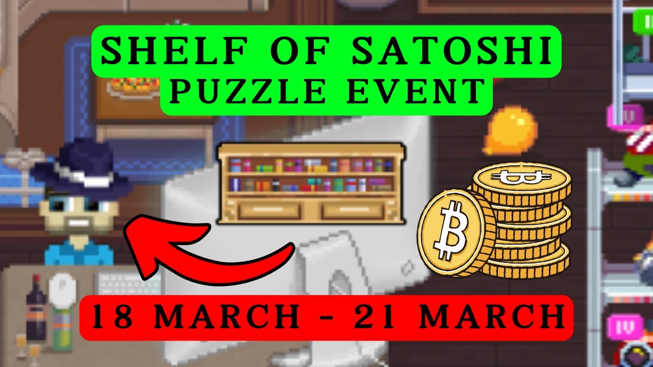 Rollercoin | Shelf Of Satoshi Puzzle Event - YouTube