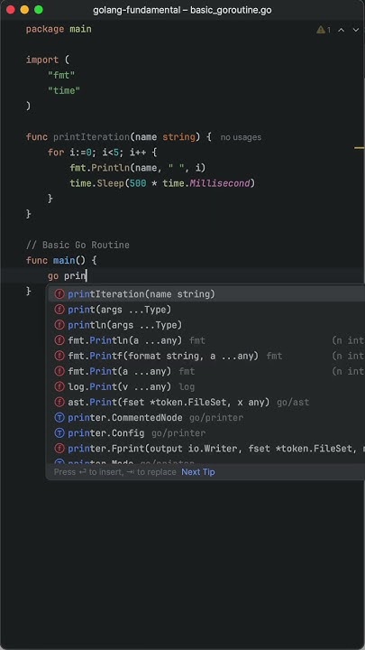 Golang Fundamental: Harnessing the Power of Concurrency with Golang Goroutines - YouTube
