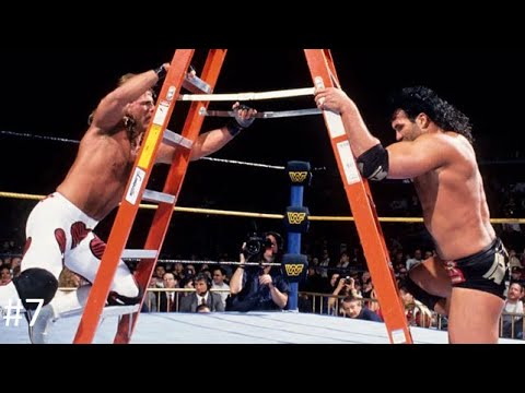 WWE Showcase: Shawn Michaels vs Razor Ramon Wrestlemania 10 Ladder ...