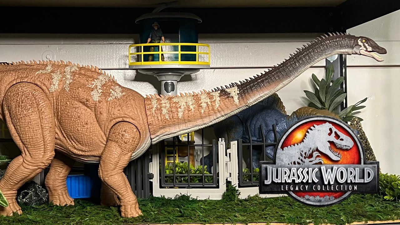 Jurassic World Legacy Collection Diplodocus Unboxing Review - Target ...
