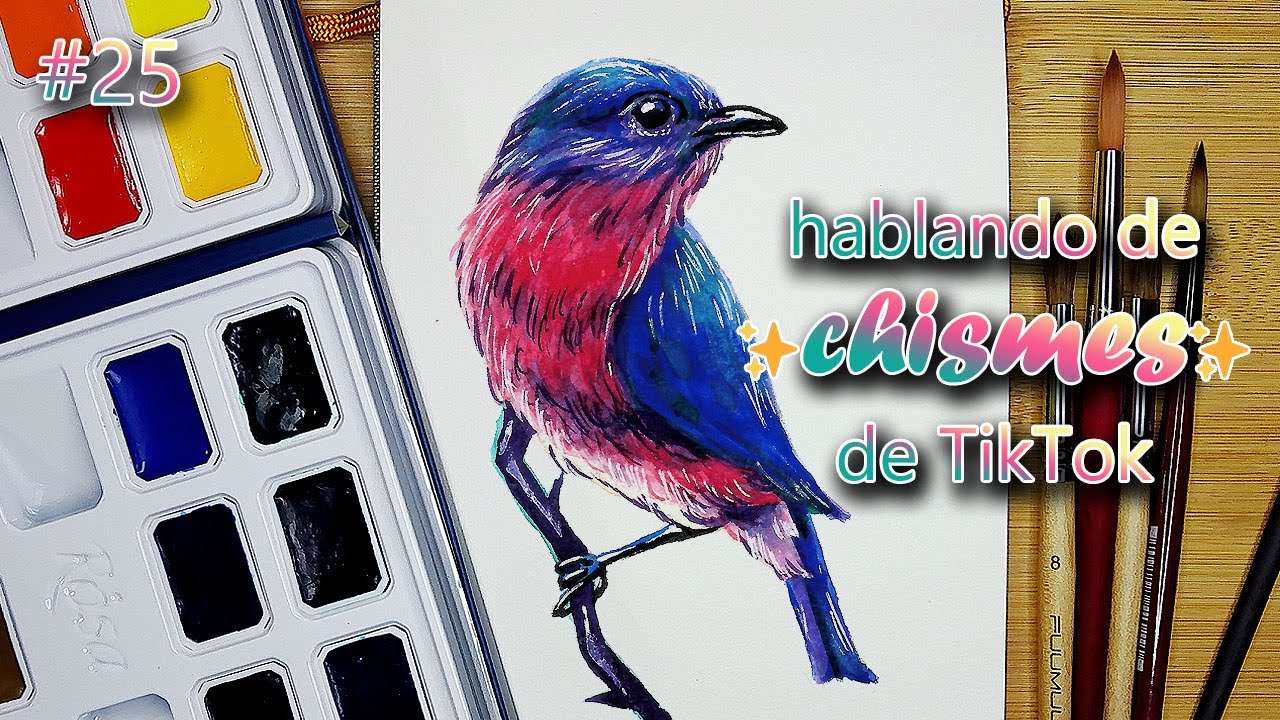 ¿Vieron el beta de ReesaTeesa en TikTok? • 28 días de acuarela #25 ...