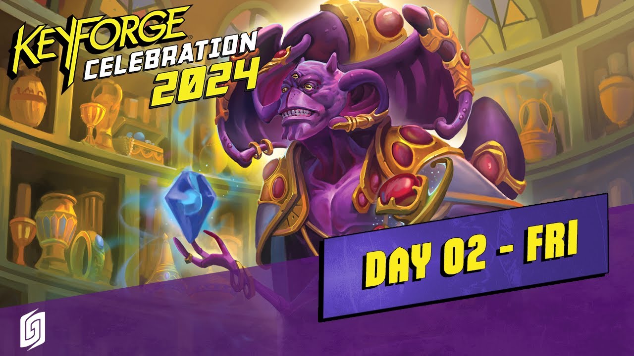 KeyForge World Championships - KeyForge Celebration Day 2 - YouTube
