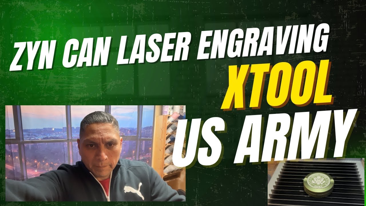 xTool Ultra F2 Laser Engraving Zyn Can - YouTube