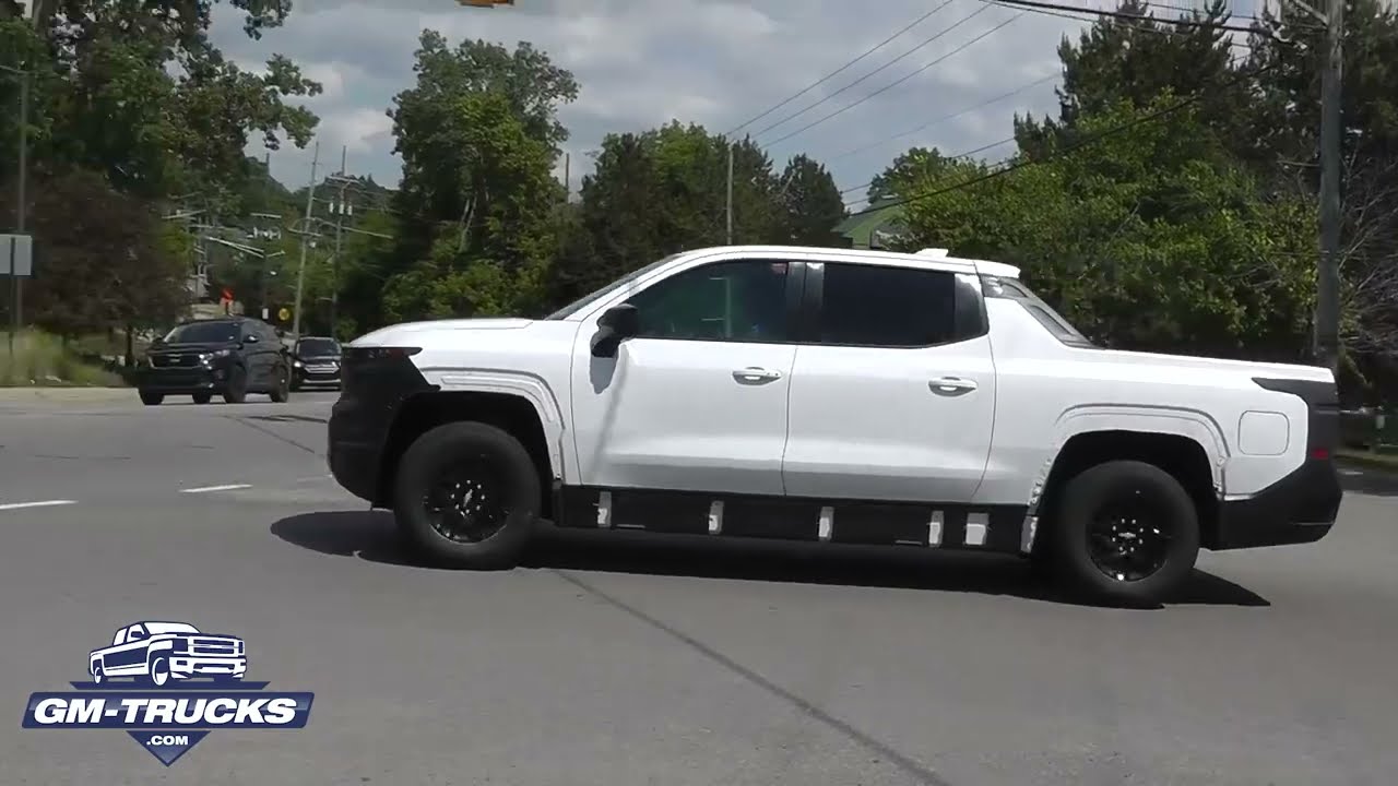 Chevy Silverado EV Prototype Caught Testing On Public Roads - YouTube
