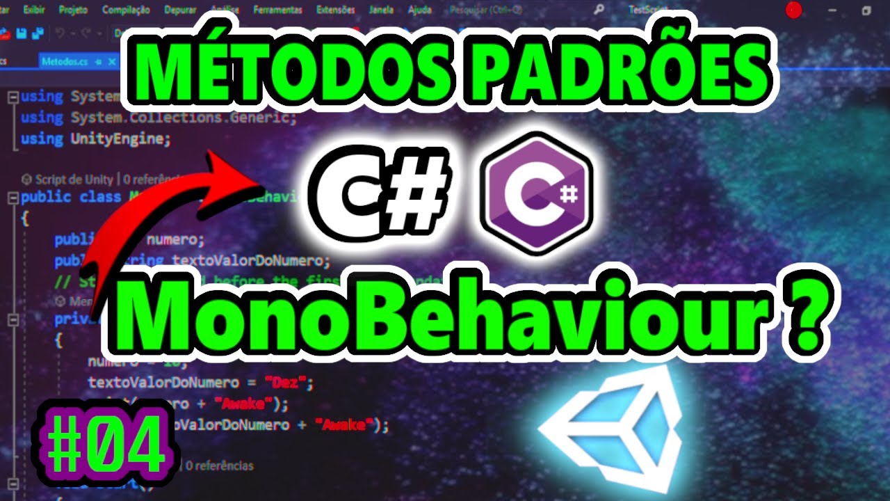 UNITY3D PROGRAMAÇÃO | Aprender METODOS na UNITY 3D - YouTube