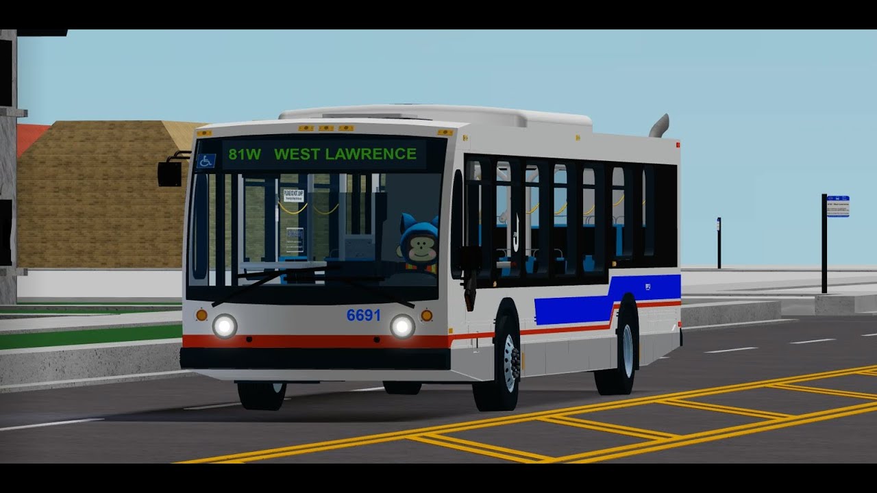 Roblox, CTA, LFS 2nd Gen #6691 Doing Route 81W at River RD / Ainslie ...