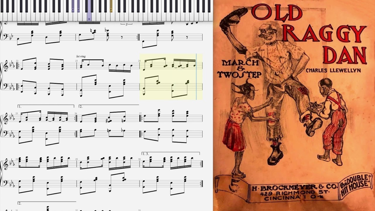 Old Raggy Dan (Dorian Henry, piano rendition) - YouTube