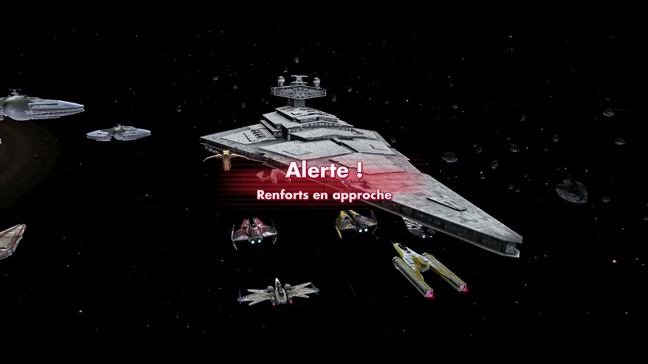 SWGOH TBLS FLEET LINE UP ANAKIN REX YWING - YouTube