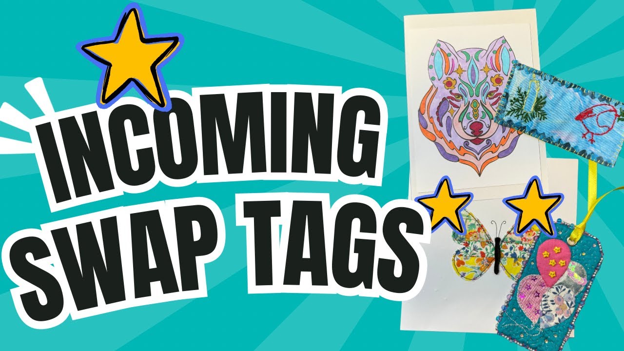 Kooky Happy Mail - INCOMING SWAP TAGS - YouTube