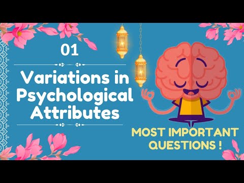 Class 12 Psychology Chapter 1 One Shot |Variations in Psychological ...