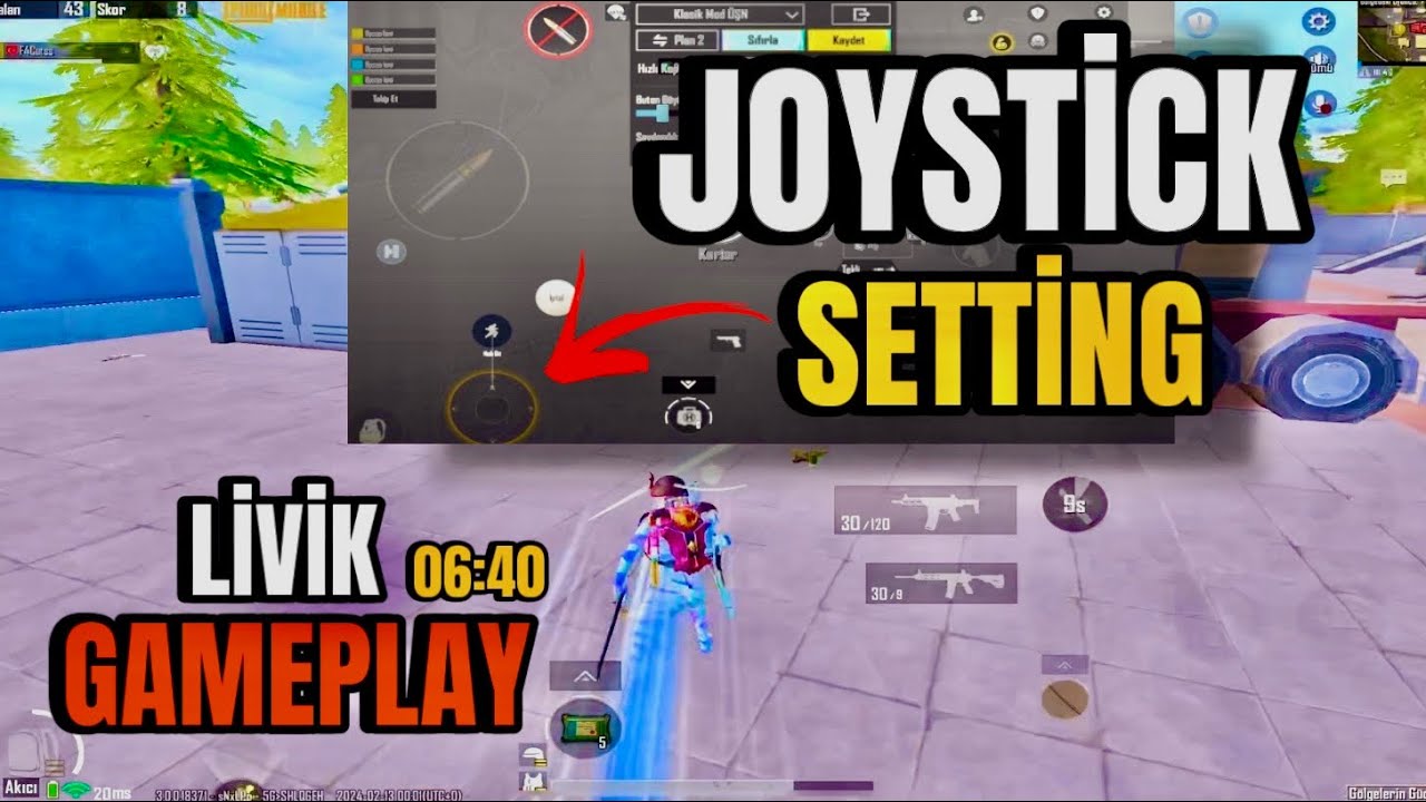 AGGRESSİVE FULL RUSH & JOYSTİCK SETTİNG - YouTube