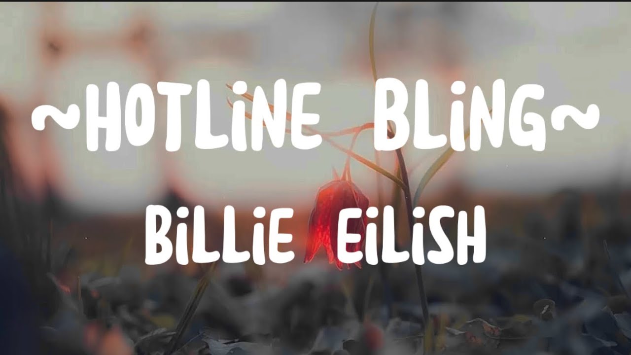 Billie Eilish - Hotline Bing (instrumental) | Tiktok music | Chill ...
