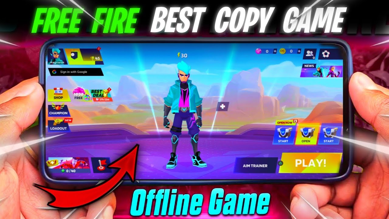 🤯 Best Copy Game Of Free Fire (Offline) | Better Than FF - YouTube