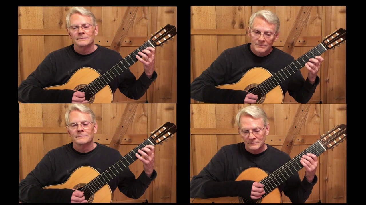 Vivaldi's 4 Seasons (Spring-largo) Daniel Estrem, guitar - YouTube