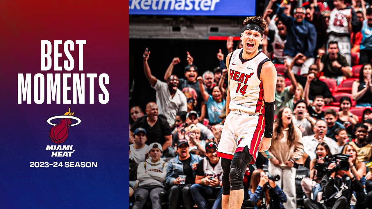 Miami Heat Best Moments from the 2023-2024 Season - YouTube