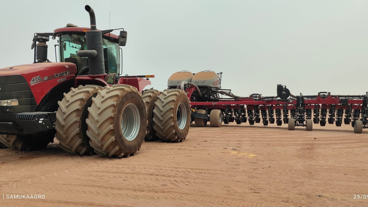 Curso completo para abrir e fechar plantadeira Case Fast Riser 6161 ...