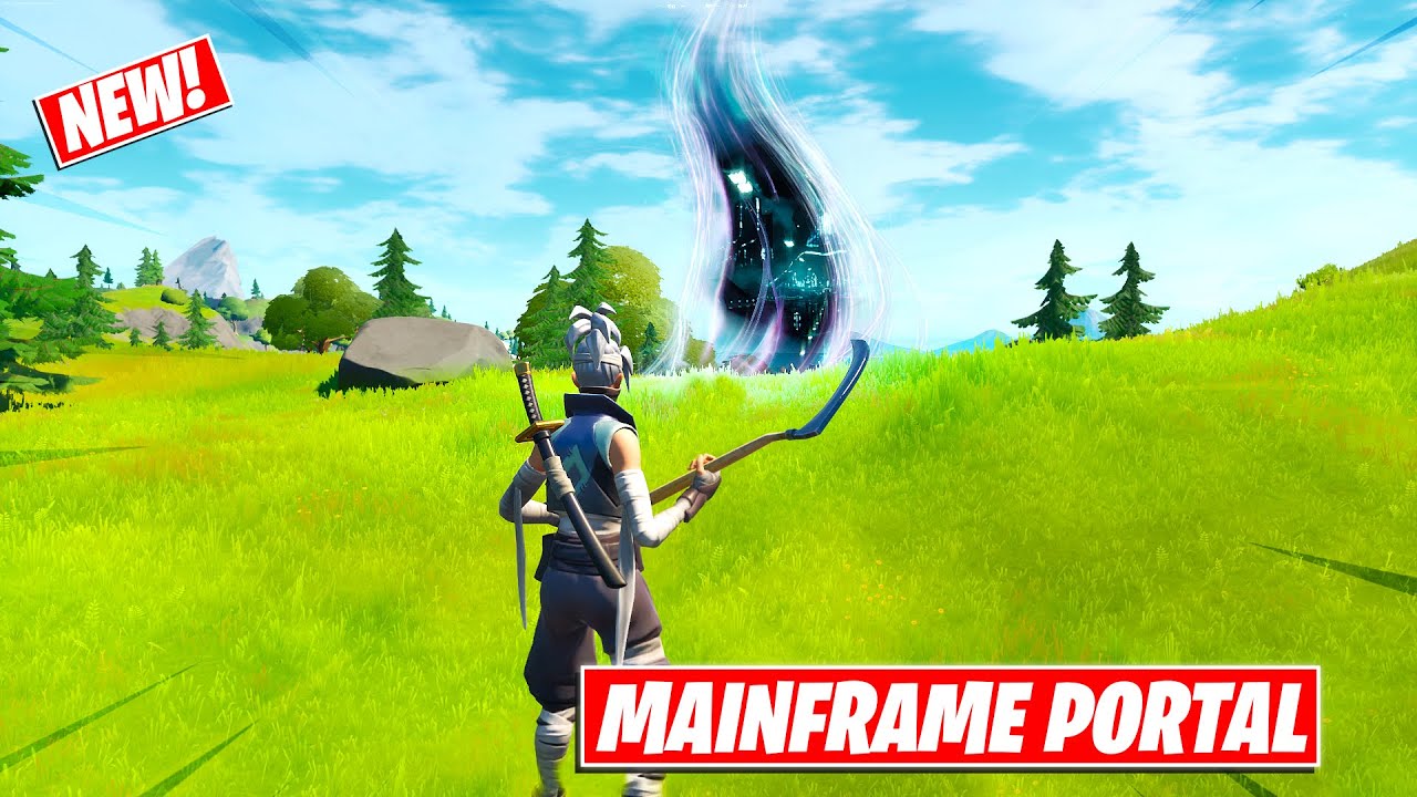 *NEW* Mainframe(Tron) Portal - Fortnite Battle Royale - YouTube