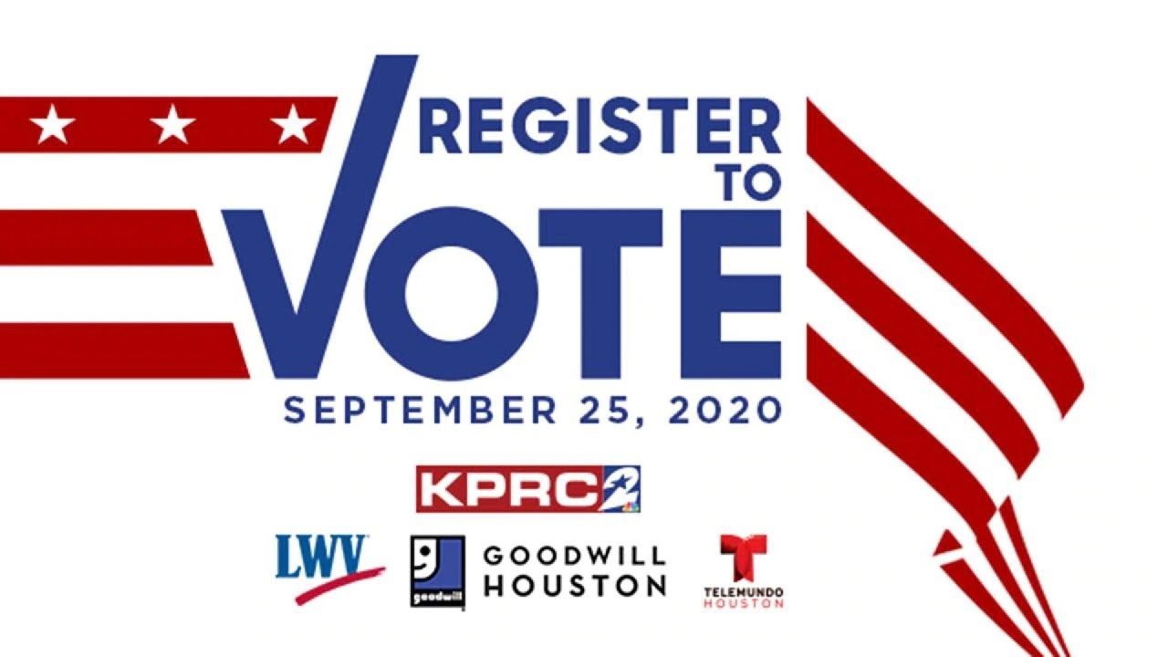 KPRC 2 teams up with LWV for voter registration drive - YouTube
