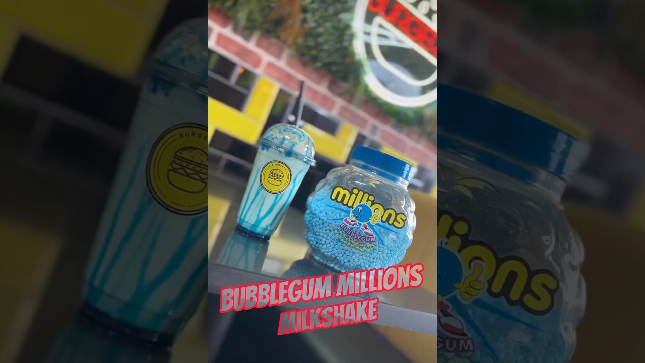 Let’s make milkshake 🥤🥤 #milkshake #milk #bubblegum #millions #asmr # ...