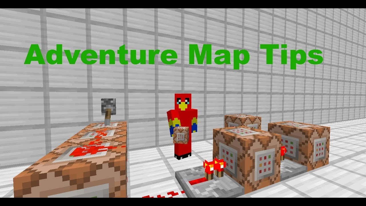 Adventure Map Tips! Episode 1 : Command Block Scripts! - YouTube