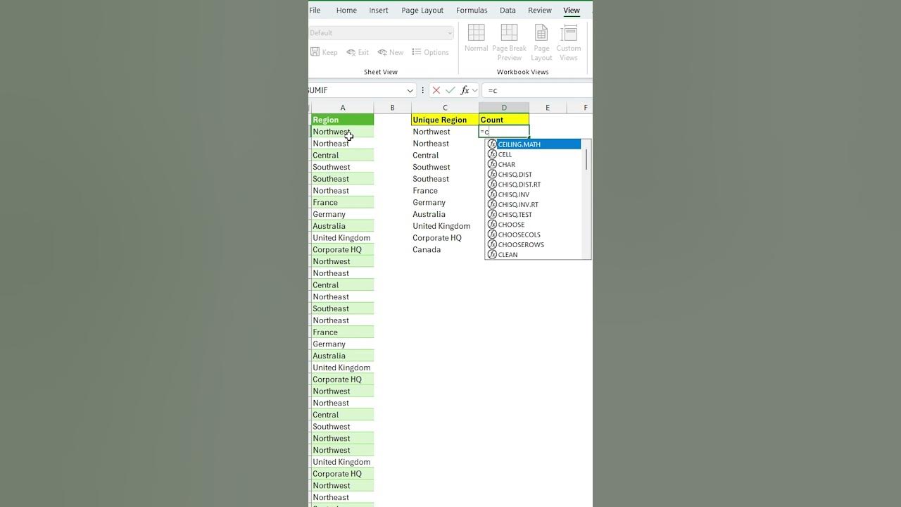#Shorts | two functions in one video | excel new function in office 365 - YouTube