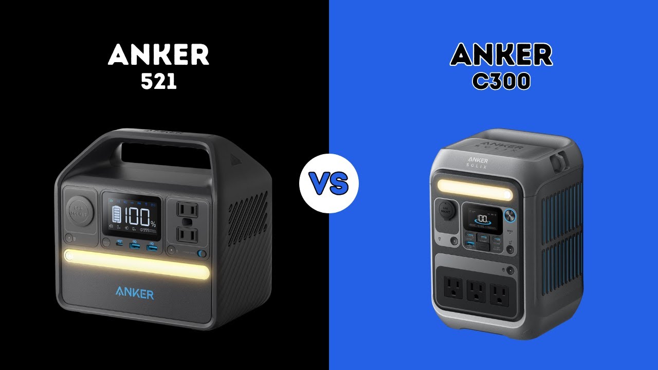 ⭐ ANKER 521 VS ANKER C300 ⭐ | COMPARISON - YouTube