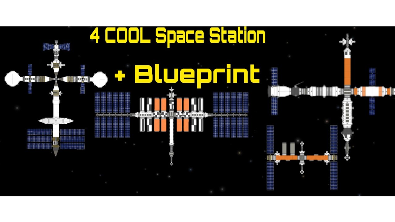 Top 4 Cool Space Station || in SFS 1.5 || +Blueprint || - YouTube