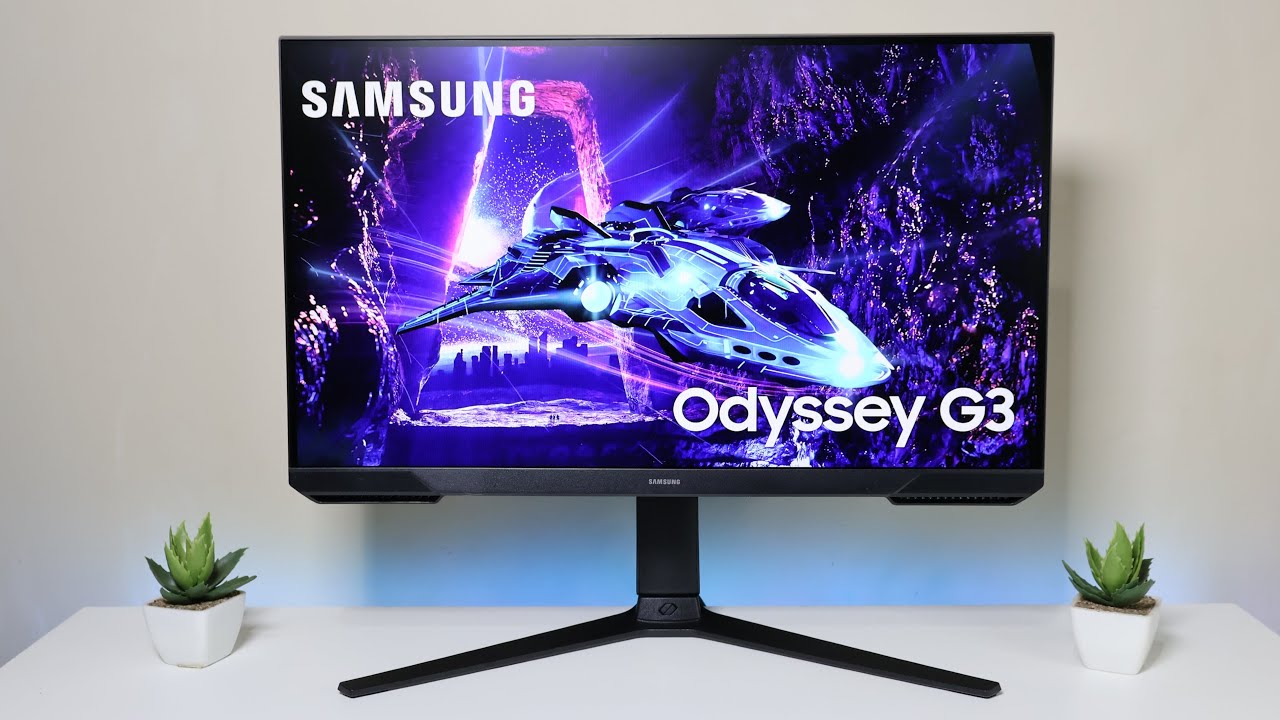 Samsung Odyssey G3 24" 180Hz Gaming Monitor - Unboxing And Setup - YouTube