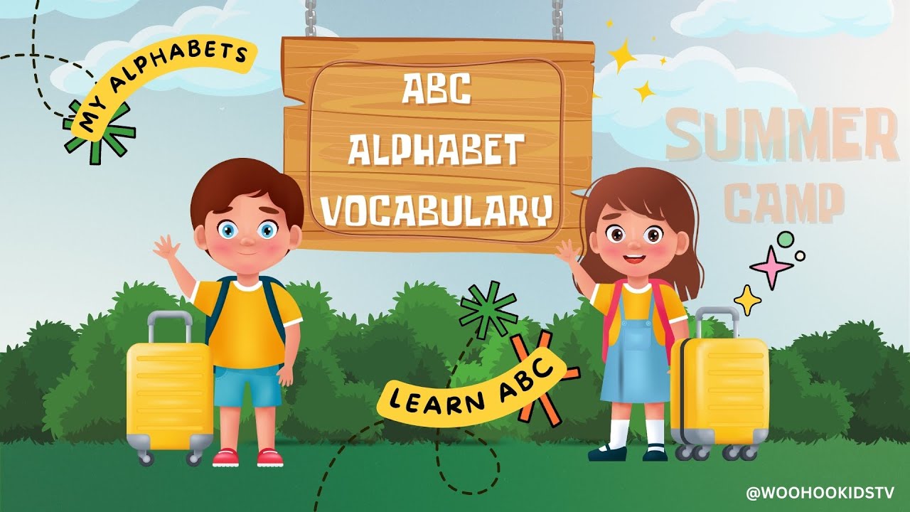 Learning ABC Letters and Basic English Vocabulary | ABC Song | Phonics ...