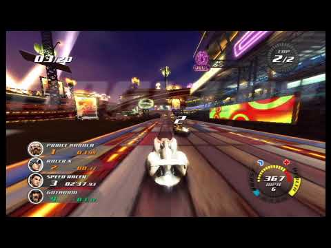 Speed Racer the Videogame - Speed Racer at Thunderhead (Long Clockwise)