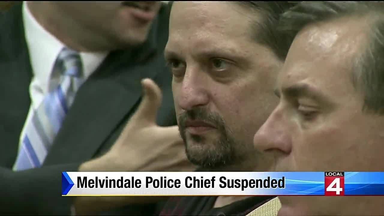 Melvindale police Chief suspended - YouTube