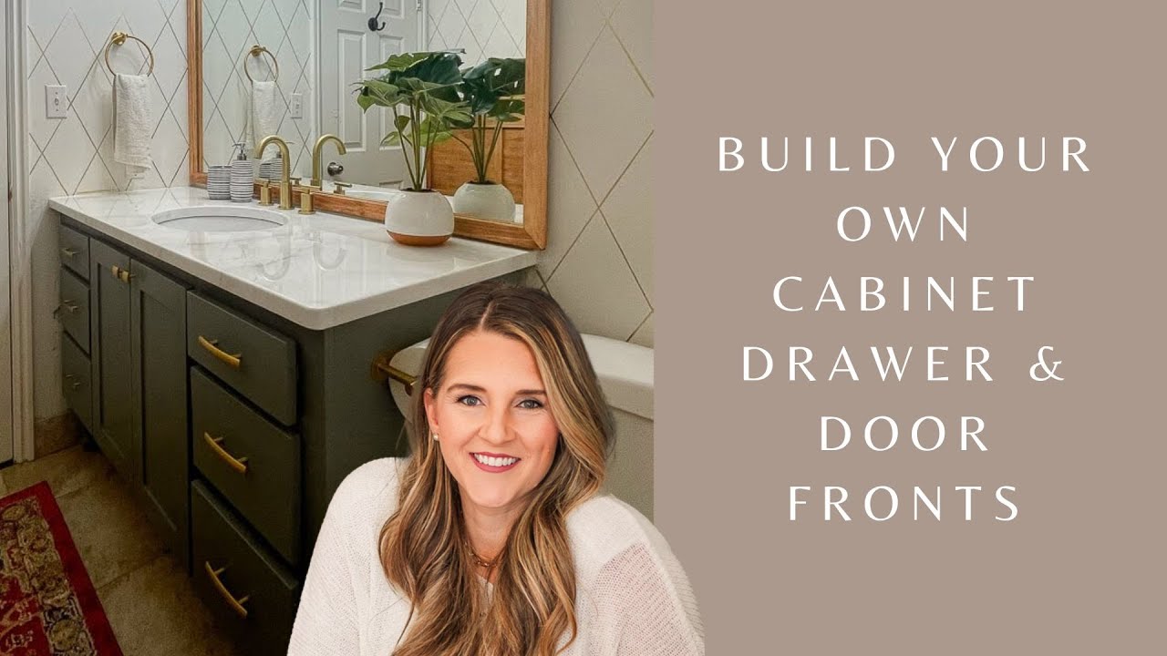 DIY Cabinet Doors & Fronts - YouTube