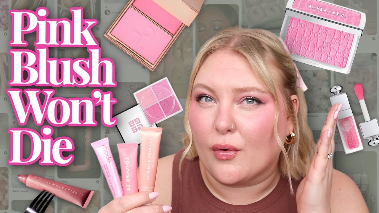 There's NO Escaping Pink Makeup Right Now... - YouTube