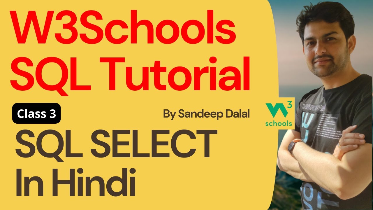W3schools Sql Tutorial Class 3 W3schools Sql Select Statement By
