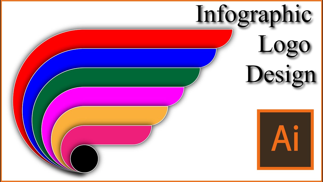 Infographic Logo Design In Illustrator Tutorial | How To Infographic ...