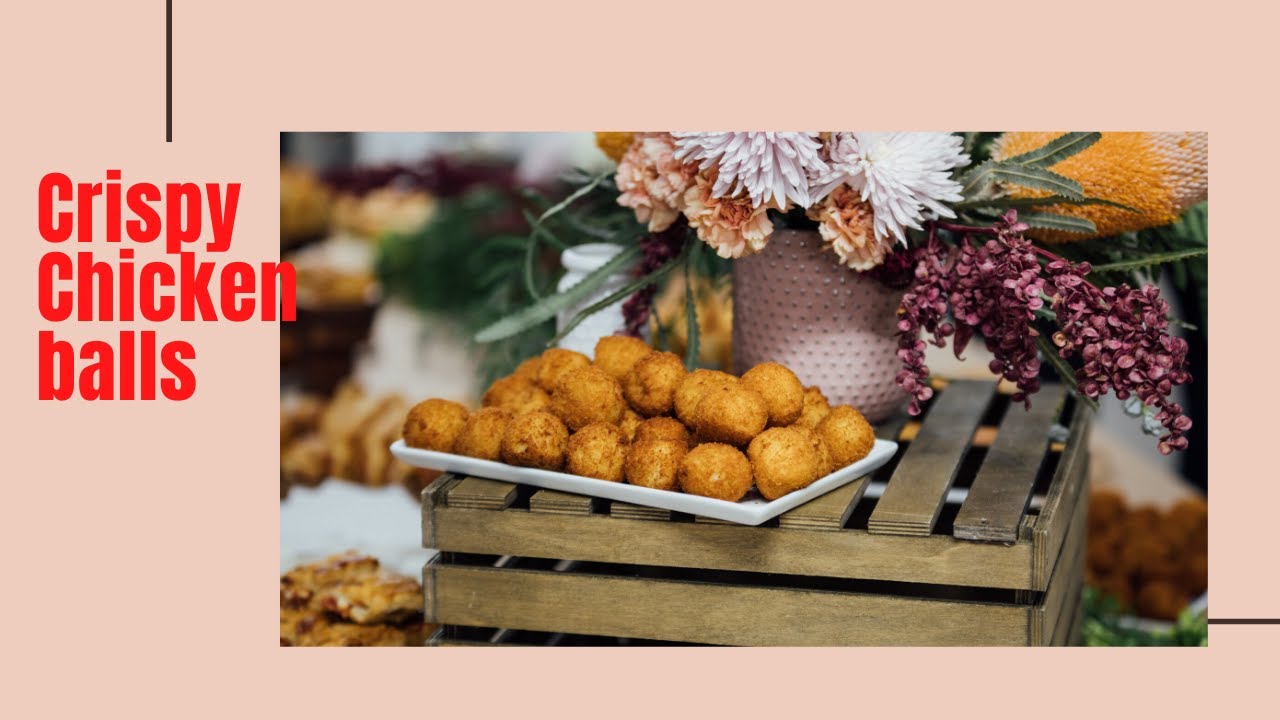 How to make crispy chicken balls|chicken snaks |chicken ball recipe ...