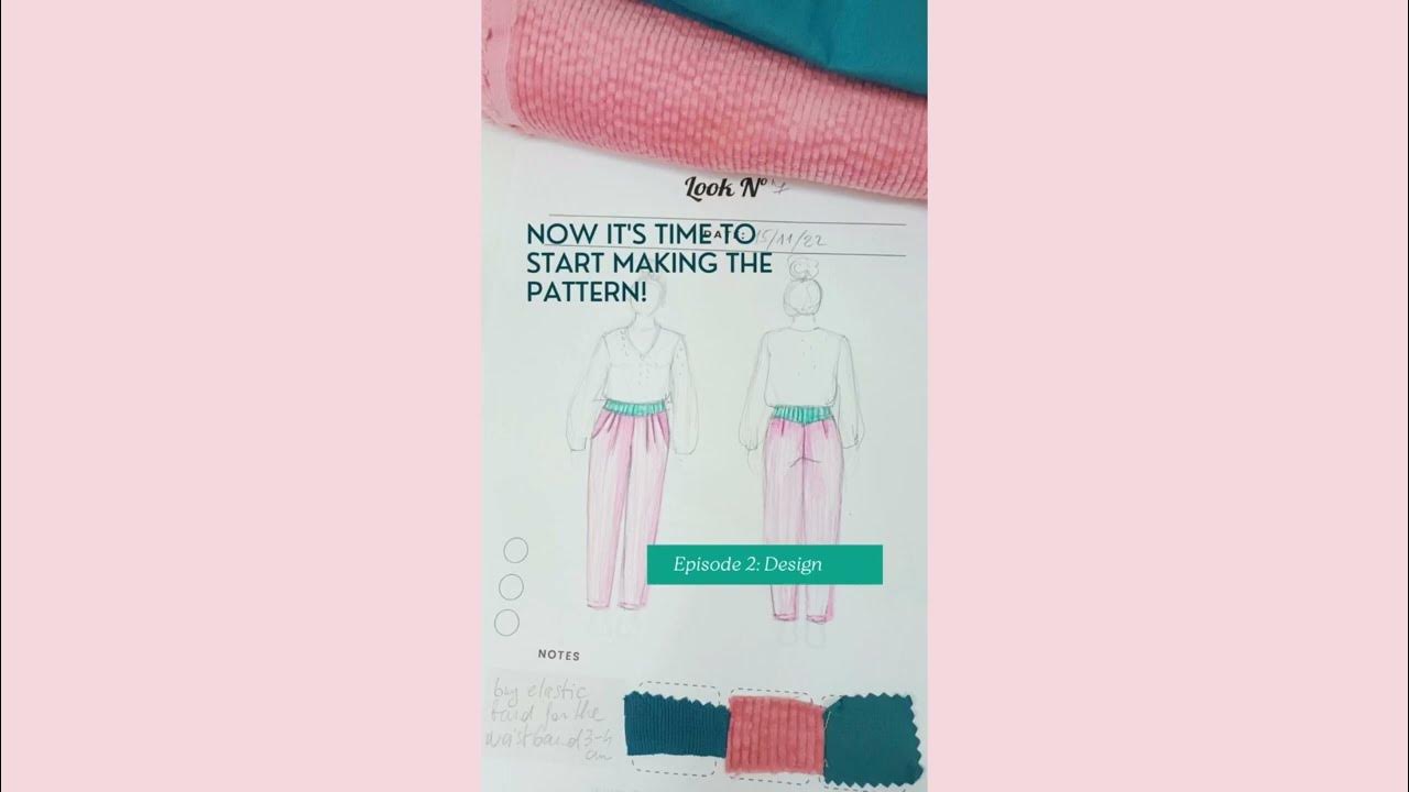How to Make Pants Patterns from Measurements E2: Design - YouTube
