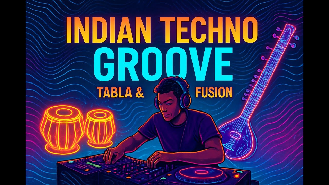 Hypnotic Indian Techno | Tabla & Sitar Groove (DJ Mix) | Ethereal ...
