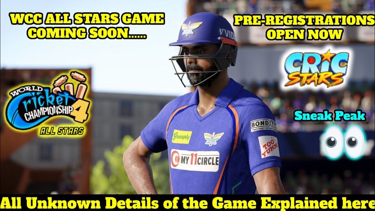 WCC All Stars New Game Coming Soon ? Pre-Registrations Open Now ? Is it ...