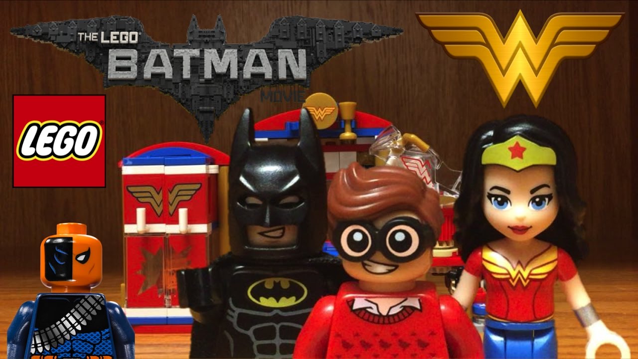 Lego Batman: Wonder Woman Takes Care of Robin - vs Deathstroke Story ...