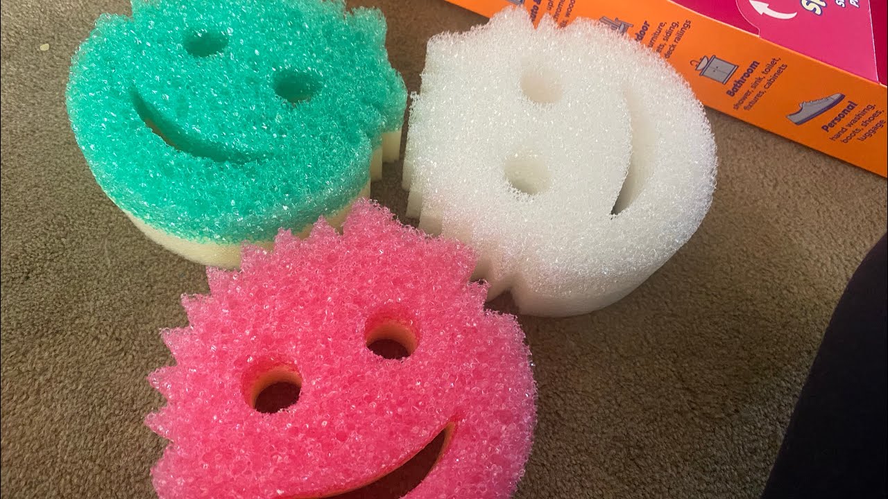 Honest Review Scrub Daddy Scrub Mommy Smiley Face Sponges - YouTube