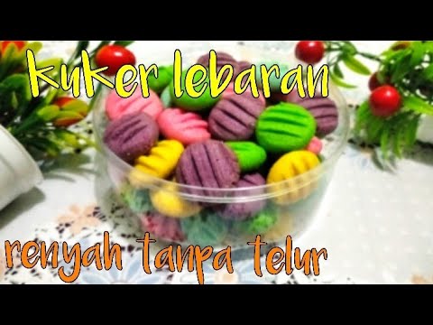 KUKER LEBARAN 2021,RENYAH TANPA TELUR //GERMAN COOKIES@dapurhawila1070 ...