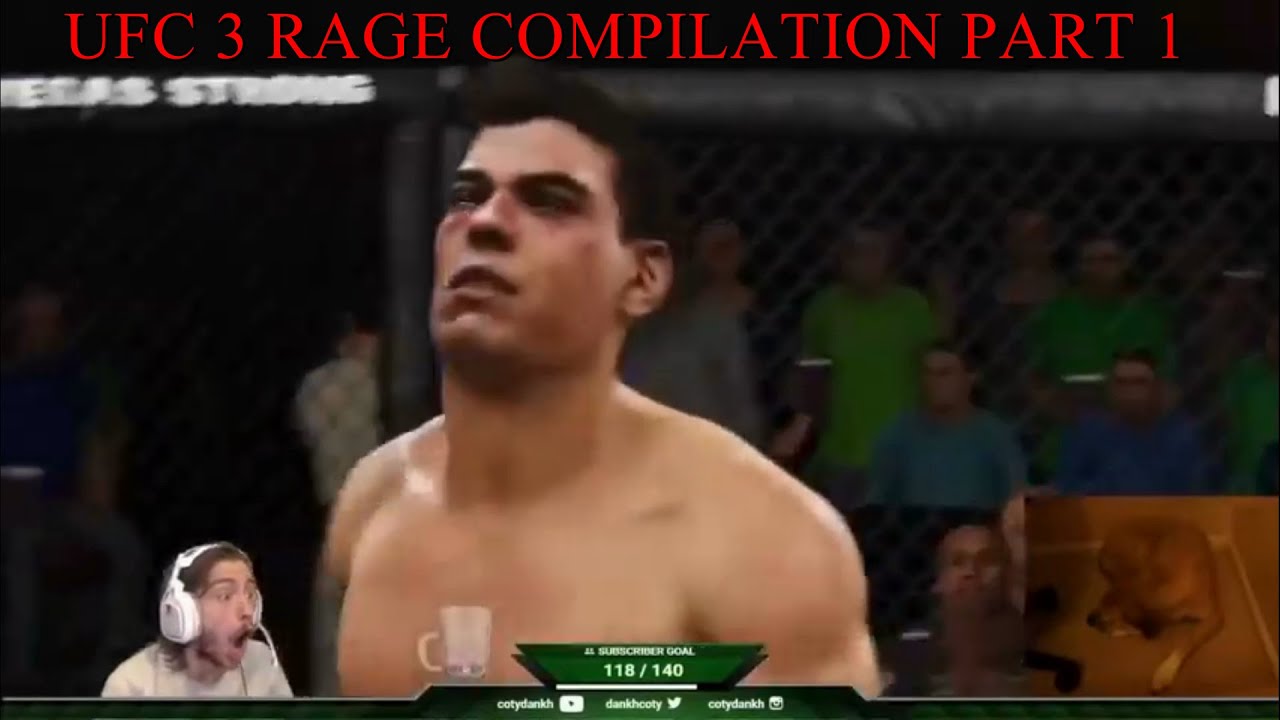 I Made Streamers Rage In UFC 3 Part 1 - YouTube