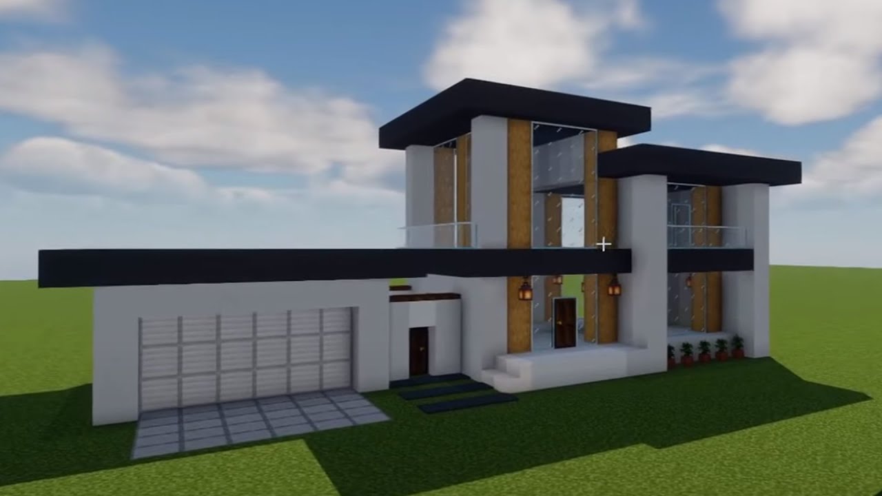 Minecraft Modern Ev Yapımı 🏠 - YouTube