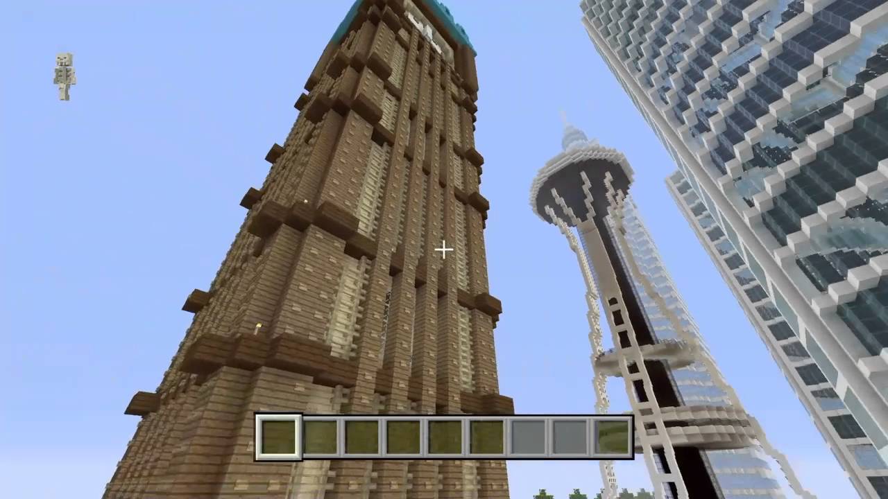 Minecraft City tour #6 - YouTube