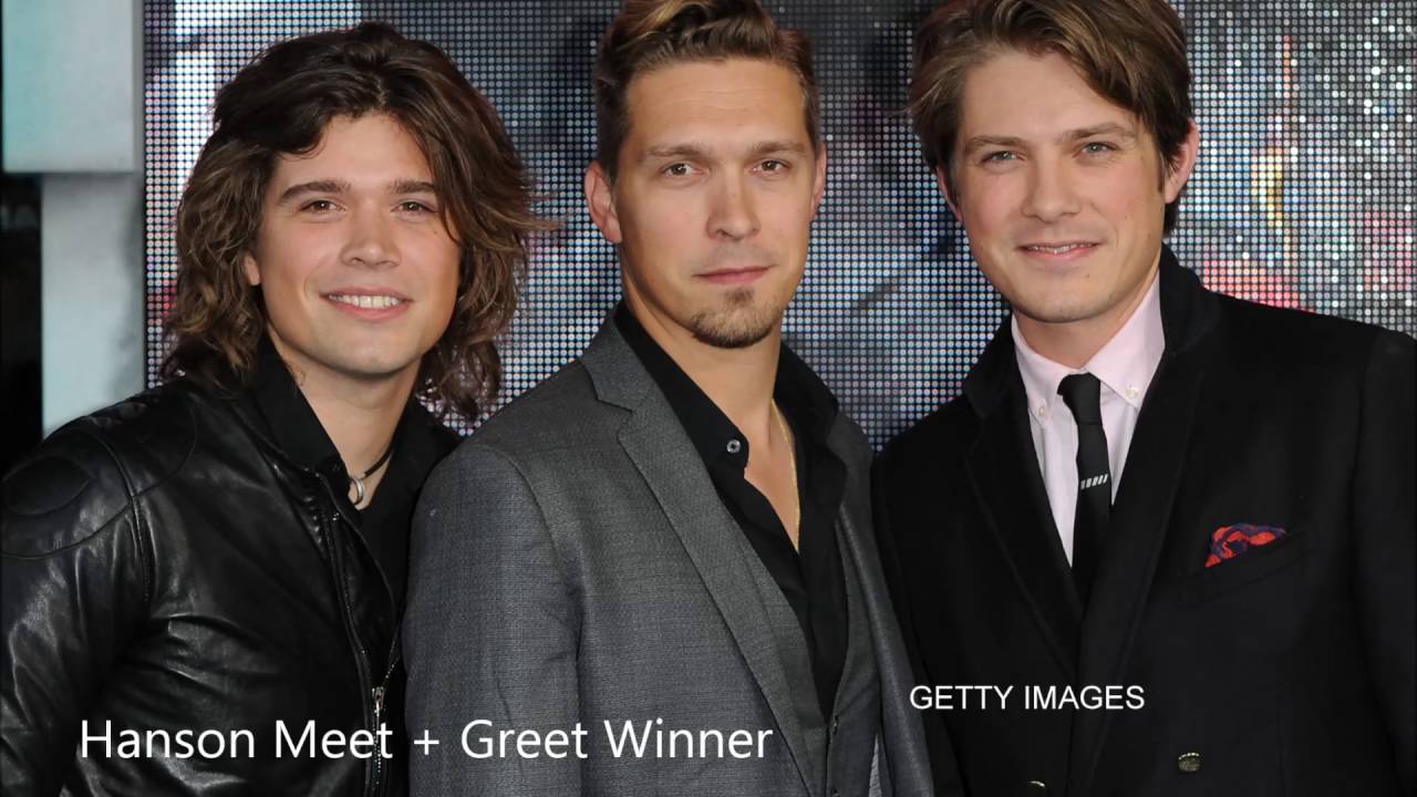 Hanson Meet + Greet Winner Has Cute Story About Seeing Hanson - YouTube