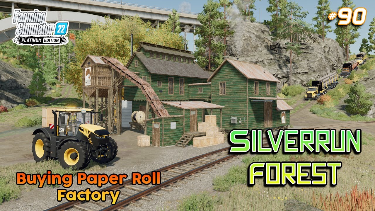 Buying Paper Roll Factory, Hauling Logs With Mack, Volvo, Warrior - Ep ...