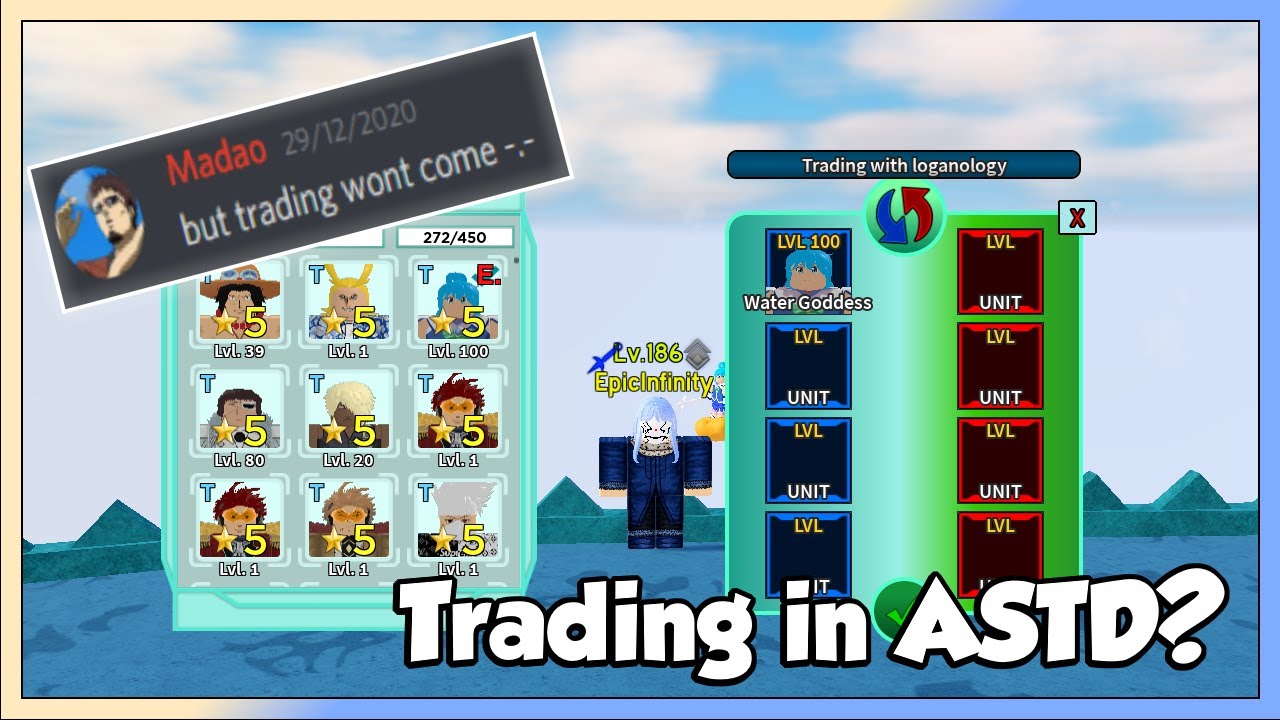 "trading won't come" All Star Tower Defense | Roblox - YouTube