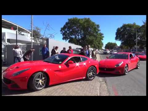 Ferrari Parade Windhoek - YouTube